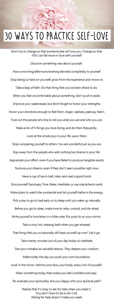 Top 10- Self Love & Daily Practices – The Weekly Sparkle